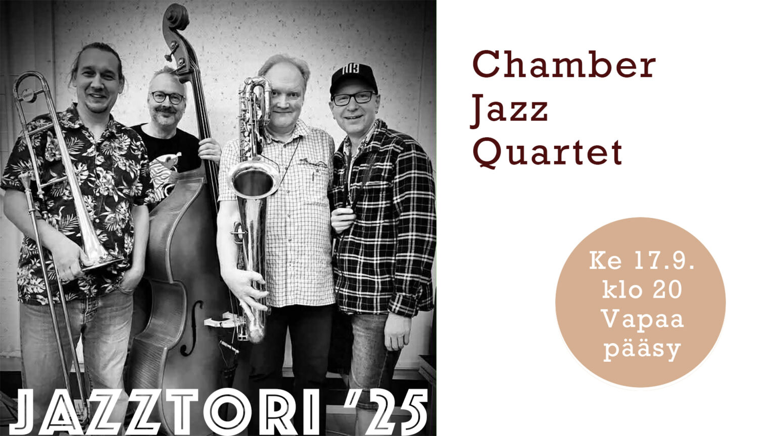 Teerenpeli – CHAMBER JAZZ QUARTET